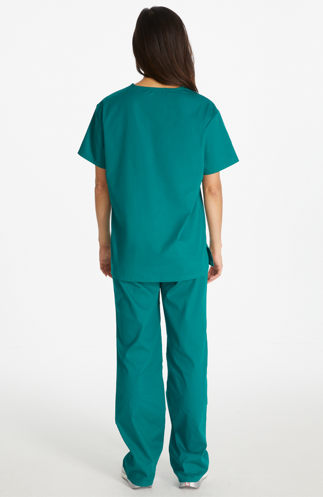 Unisex Scrub Set: V-Neck Top & Drawstring Pant | Dickies Medical