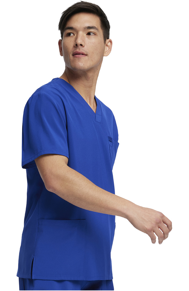 EDS Essentials by Dickies Men's V-Neck Utility Solid Scrub Top ...