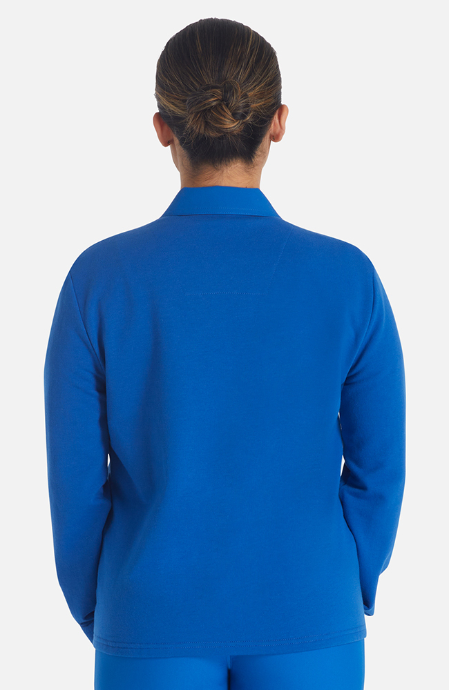 Women's Zip Front Fleece Scrub Jacket | Dickies Medical